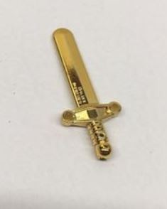 76764 Chrome Gold Sword, Shortsword Elaborate Hilt 76764 similar 3847 ...